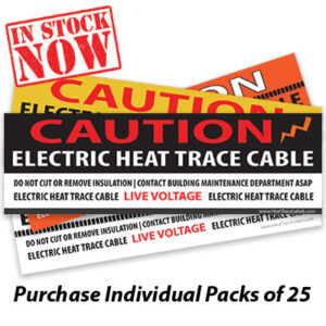 www.heattracelabels.com – Heat Trace Warning Labels